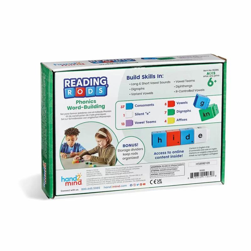 READING RODS - PHONICS WORD BUILDING
