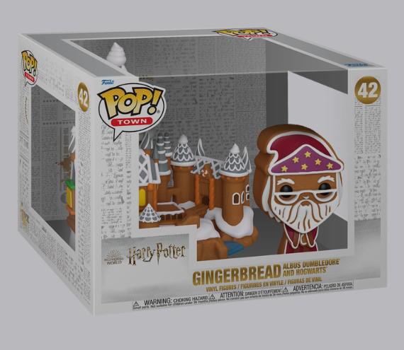 POP! HARRY POTTER: GINGERBREAD ALBUS DUMBLEDORE AND HOGWARTS