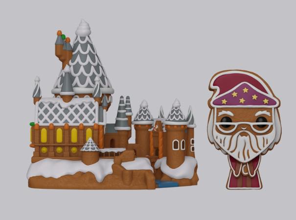 POP! HARRY POTTER: GINGERBREAD ALBUS DUMBLEDORE AND HOGWARTS